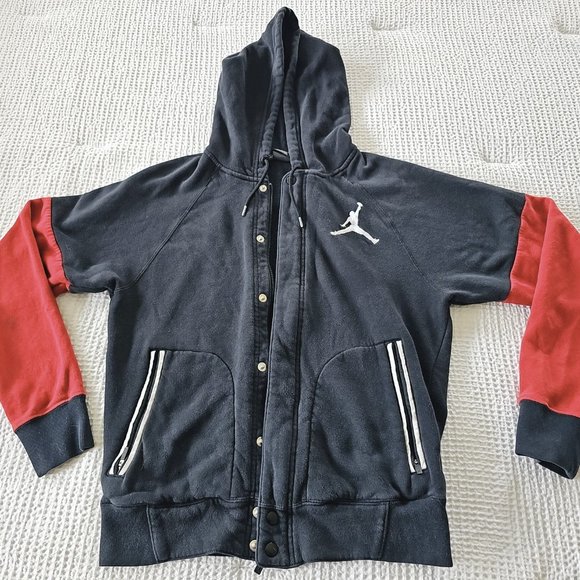 Jordan | Jackets & Coats | Jordan Classic Varsity Jacket Hoodie | Poshmark